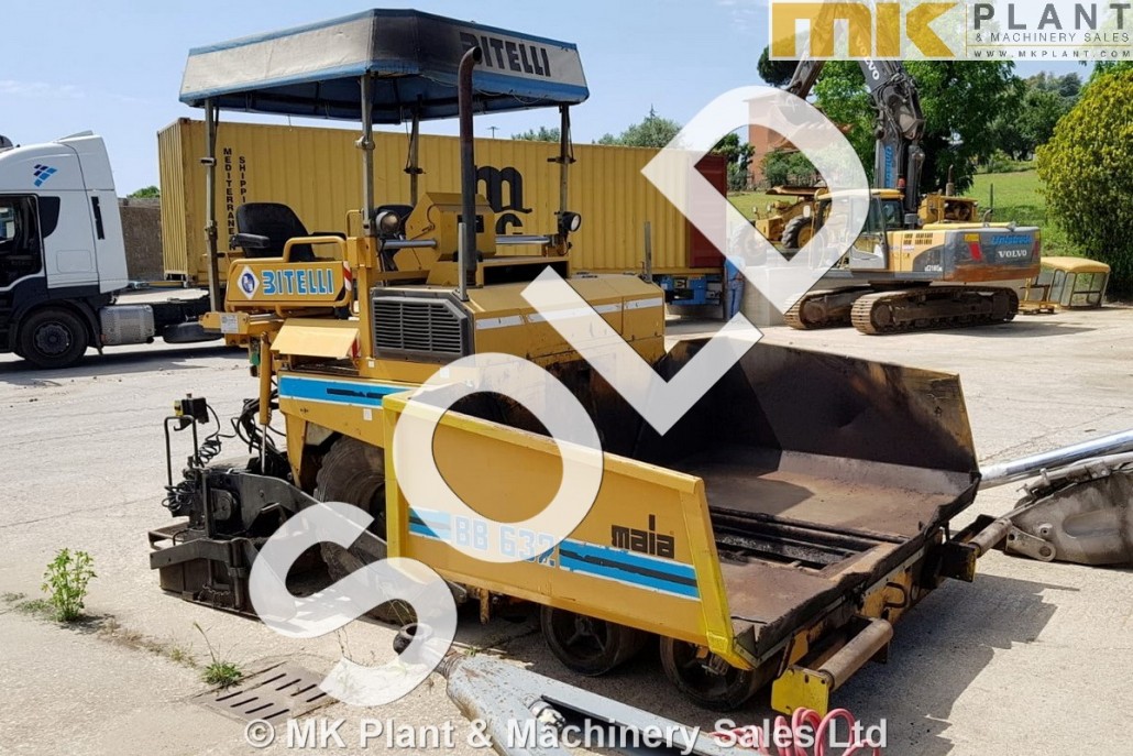 '04 Bitelli BB632 Asphalt Paver - MK Plant