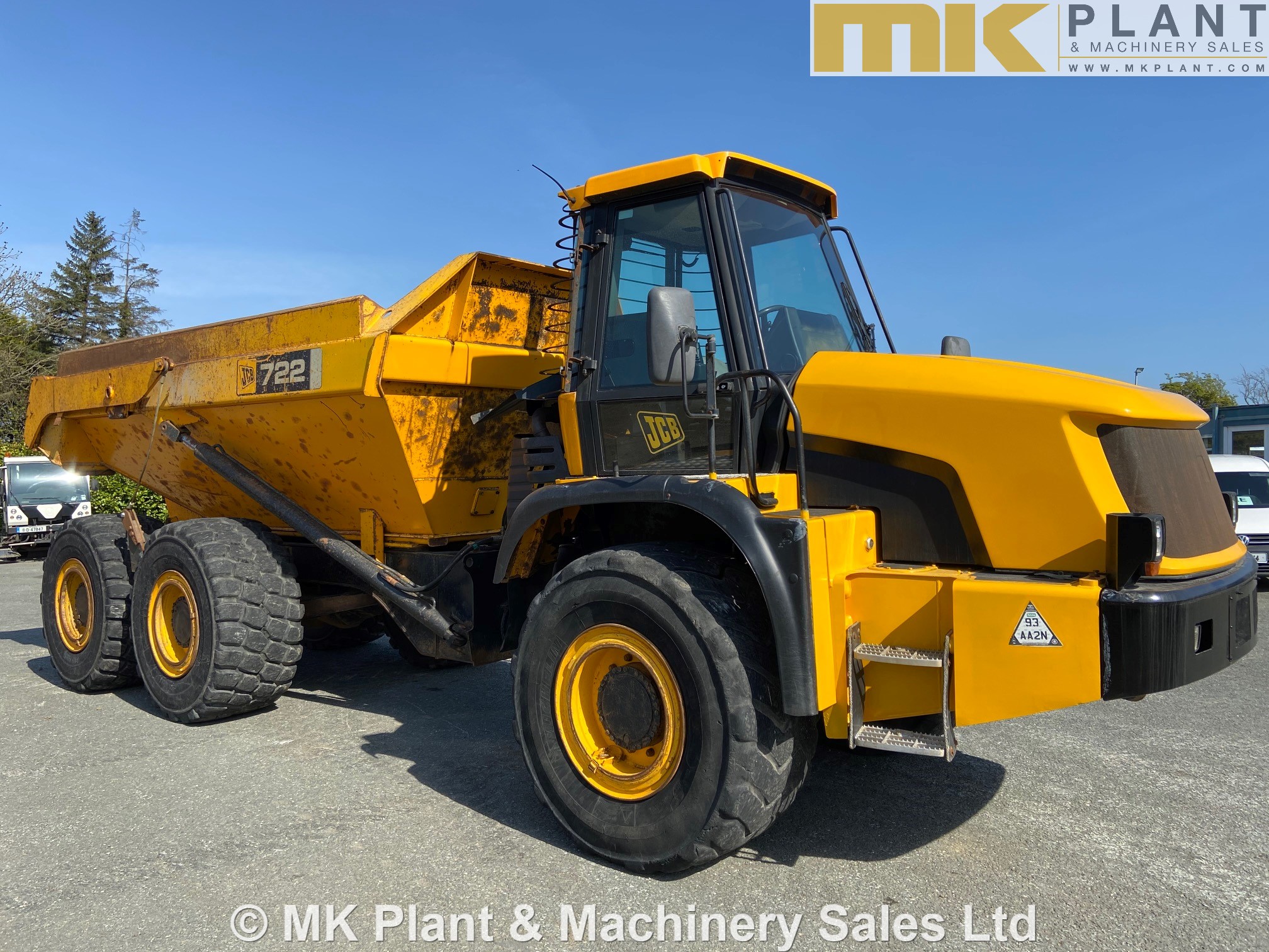 '08 JCB 722 Articulated Dump Truck - MK Plant '08 JCB 722 Articulated Dump Truck - MK Plant