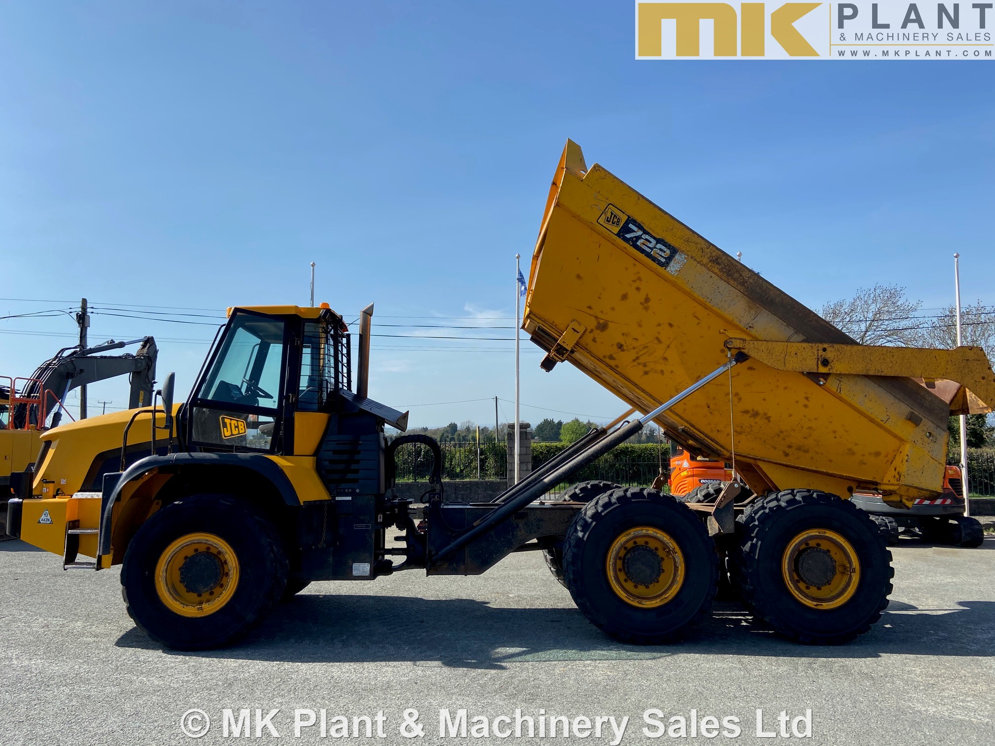 '08 JCB 722 Articulated Dump Truck - MK Plant '08 JCB 722 Articulated Dump Truck - MK Plant